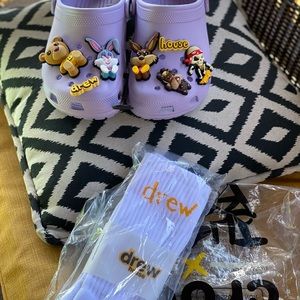 CROCS | Shoes | Crocs X Justin Bieber Drew Lavender New 5m 8w | Poshmark